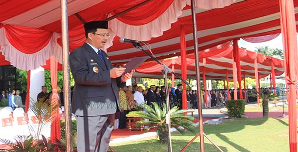 Pangdam XII/Tpr Hadiri Upacara Peringatan HUT-Ke 57 Pemda Provinsi Kalbar