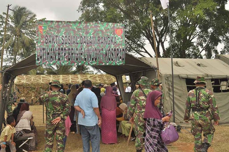 Latihan Btp Brigif Linud 17 Kostrad Cibenda Sukabumi