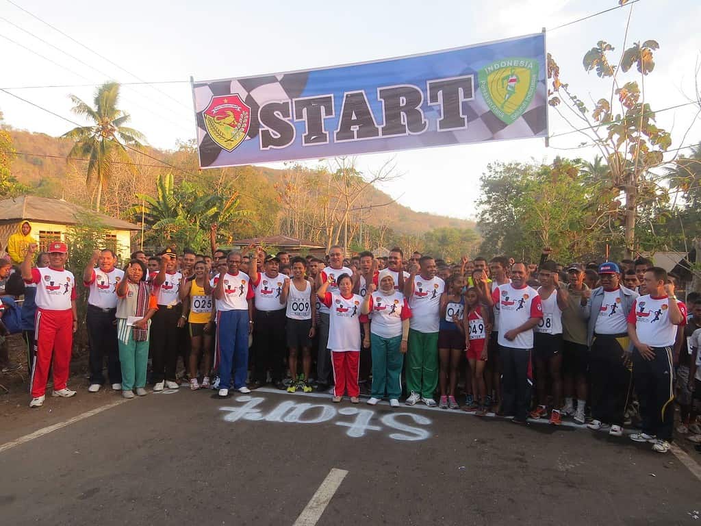 ALOR 10 K DALAM RANGKA HUT TNI KE-69 TAHUN 2014