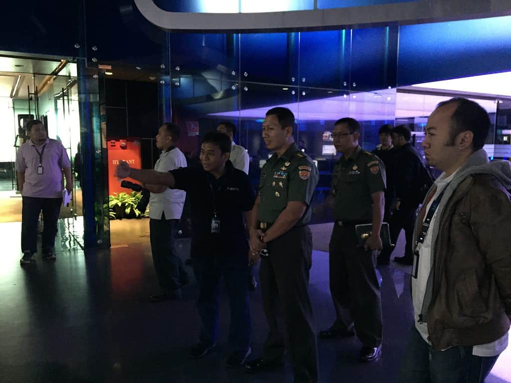 Kadispenad Berkunjung ke NET TV