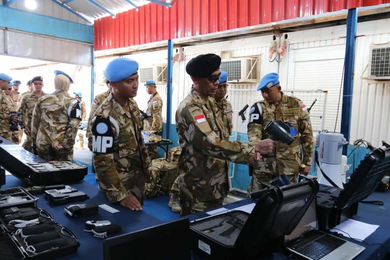 Kunjungi Satgas Garuda XXV-L/ UNIFIL SEMPU, Komandan PMPP TNI Beri ...