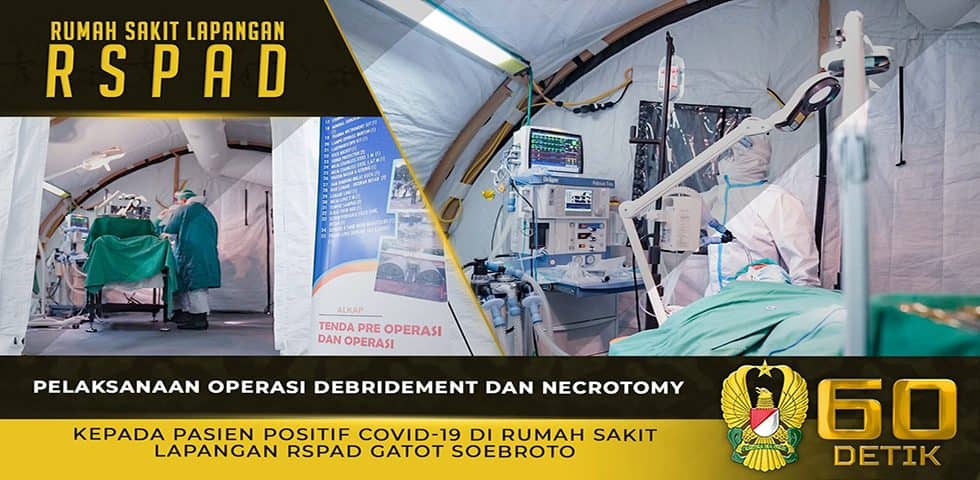 Pelaksanaan Operasi Debridement dan Necrotomy Kepada Pasien Positif ...