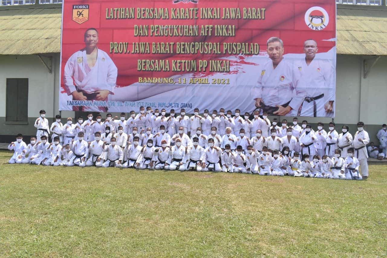 Dojo Karate Bengpuspal Puspalad Latihan Bersama Inkai Jawa Barat
