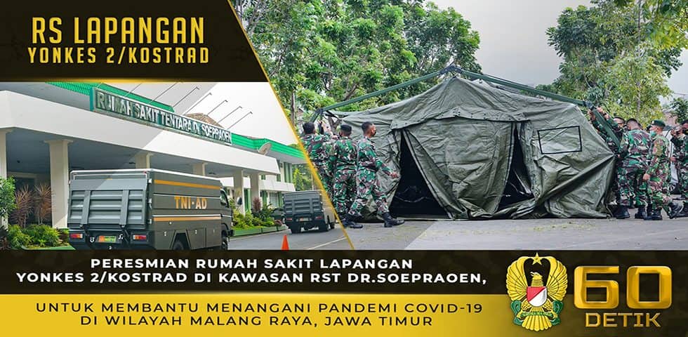 Peresmian Rumah Sakit Lapangan Yonkes 2/Kostrad di Kawasan RST dr ...