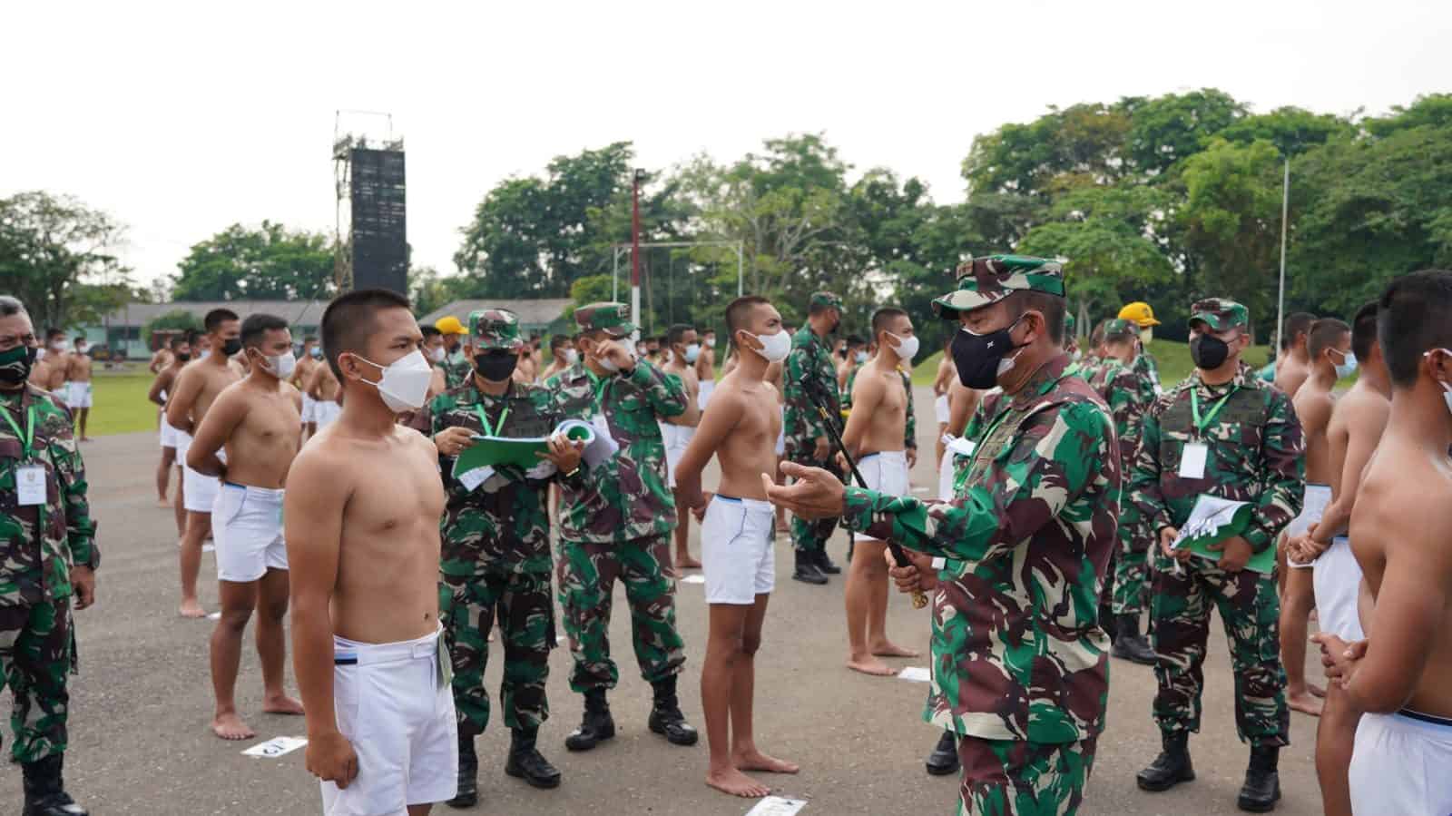 Pangdam II/Sriwijaya Pimpin Sidang Pantukhir Caba PK TNI AD TA 2021