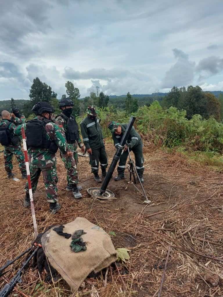 YTP Yonif Raider 100 Gelar Latihan Parsial