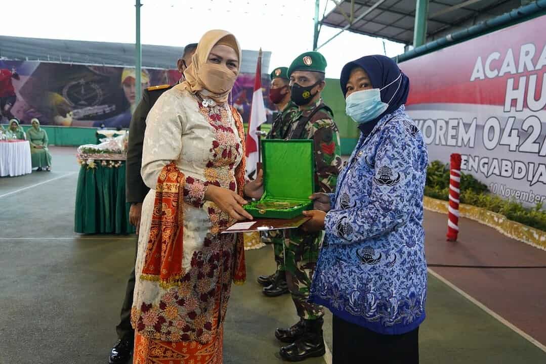 Peringati HUT ke-62, Korem 042/Gapu Launching Lambang Baru