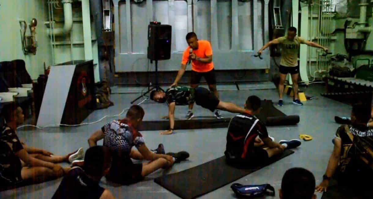 Manfaatkan Ruang Kapal KRI Banjarmasin - 592, Prajurit Kala Cakti Bina ...