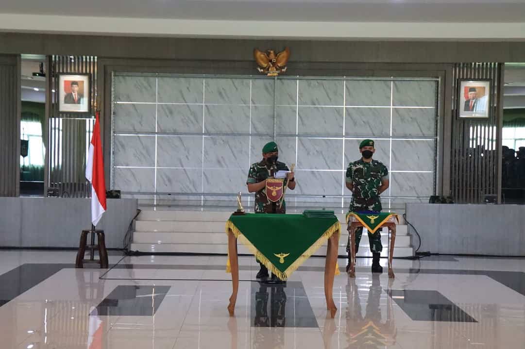 Danpuspenerbad Pimpin Serah Terima Jabatan Pati dan Pamen Puspenerbad
