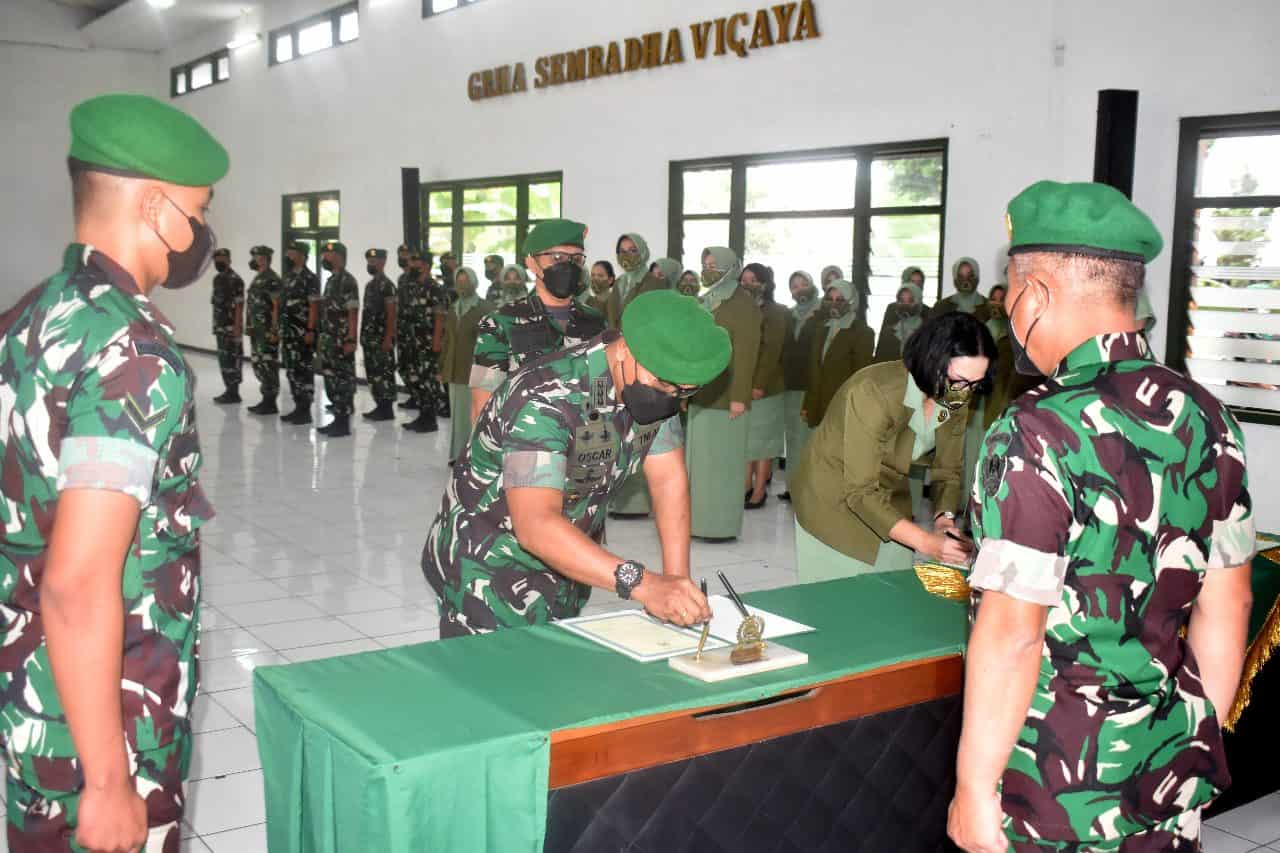 Warga Bengpuspal Puspalad Melepas Kolonel Cpl Octovianus Oskar