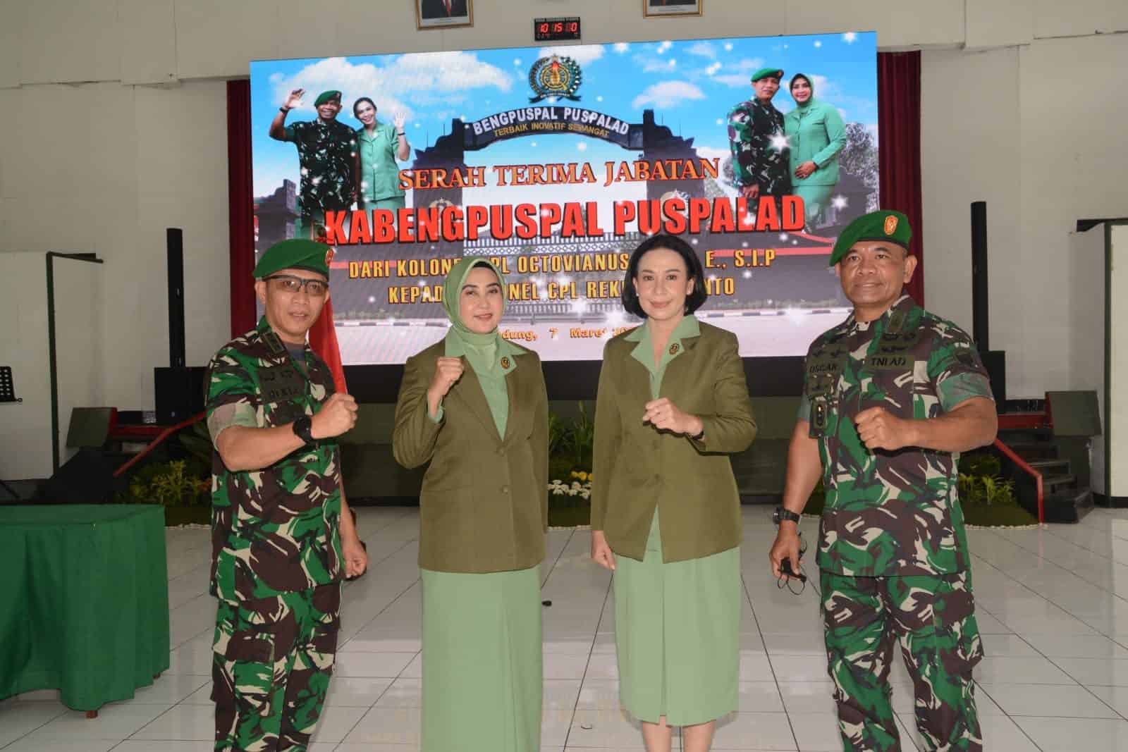 Warga Bengpuspal Puspalad Melepas Kolonel Cpl Octovianus Oskar