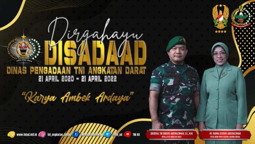 Dirgahayu Dinas Pengadaan TNI Angkatan Darat “Karya Ambek Ardaya”