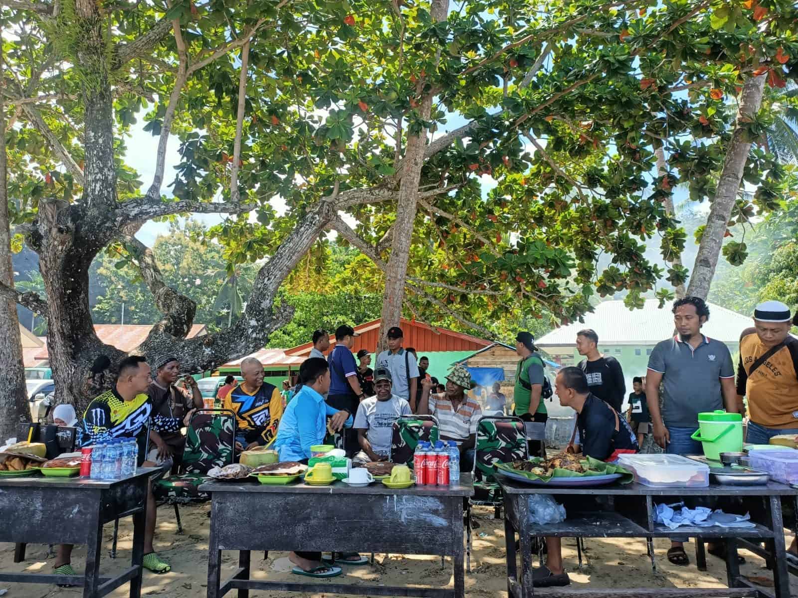 Korem 182/JO Jalin Silaturahmi dengan Tokoh Adat Distrik Fakfak Tengah ...