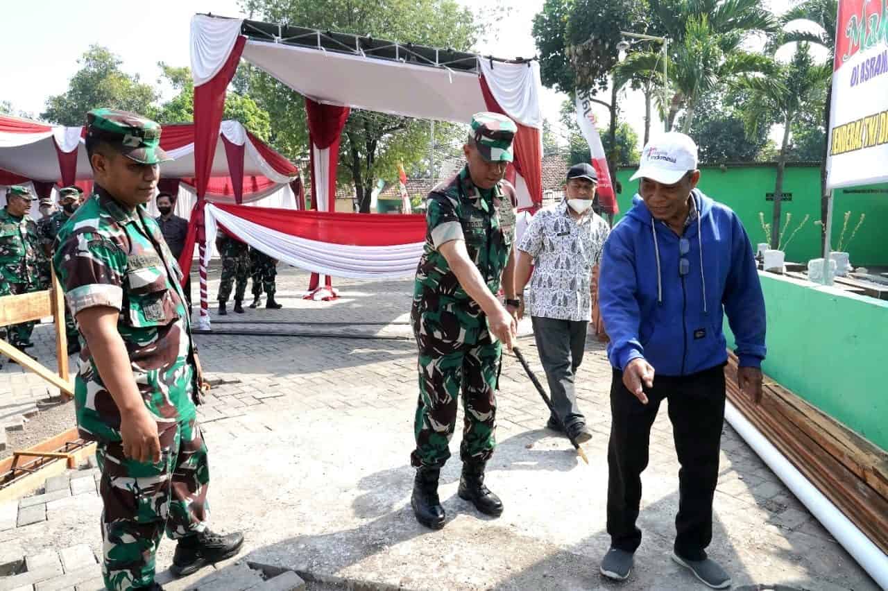 Danrem 084/BJ Cek Kesiapan Peletakan Batu Pertama Pondok Pesantren Sono ...