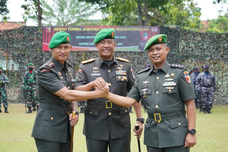Sertijab Dandim 0829/Bangkalan dan Tradisi Penerimaan Warga Korem 084/BJ