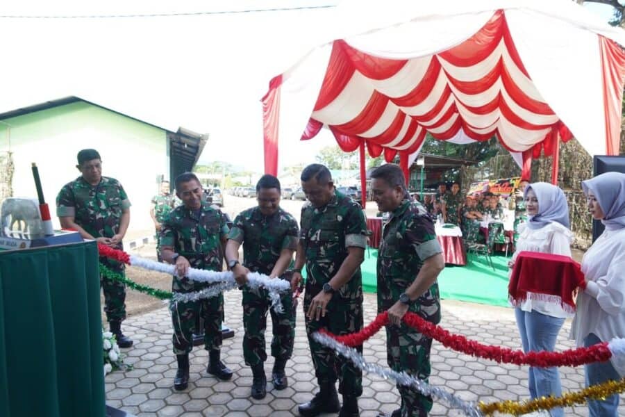Pangdam Iskandar Muda Resmikan Lapangan Tembak Indoor Kesatria Sanggamara