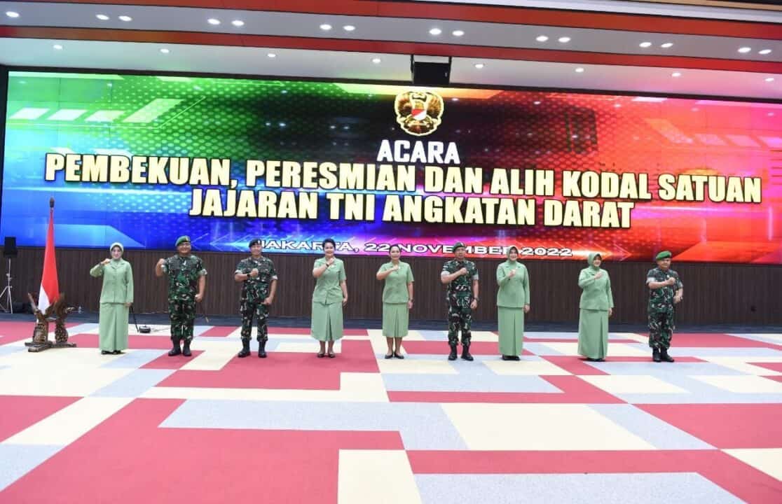 Wakasad Pimpin Peresmian Satuan Baru, Pembekuan dan Alih Kodal Satuan ...
