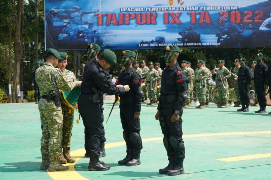 Pangkostrad Tutup Latihan Pembentukan Taipur IX Kostrad