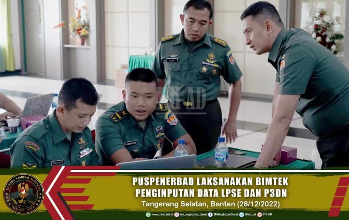 Puspenerbad Laksanakan Bimtek Penginputan Data LPSE dan P3DN