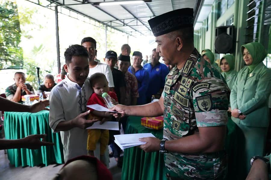 Pendam XIV/Hasanuddin Gelar Syukuran HUT ke-72 Penerangan TNI AD