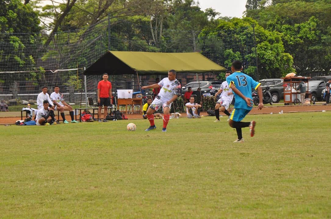 Jalin kekompakan Antar Lembaga Pendidikan, Pusdikpal Puspalad Olahraga ...