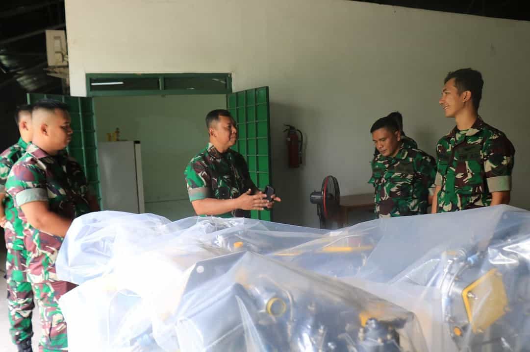 Puspenerbad Gelar Sertifikasi Engine Bell 412 EP