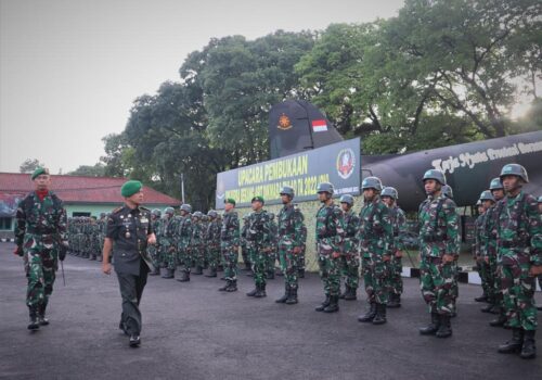 Daspusdikbekang Buka Upacara Dikjurba Bekang Abit Dikmaba Tni Ad Ta 2023