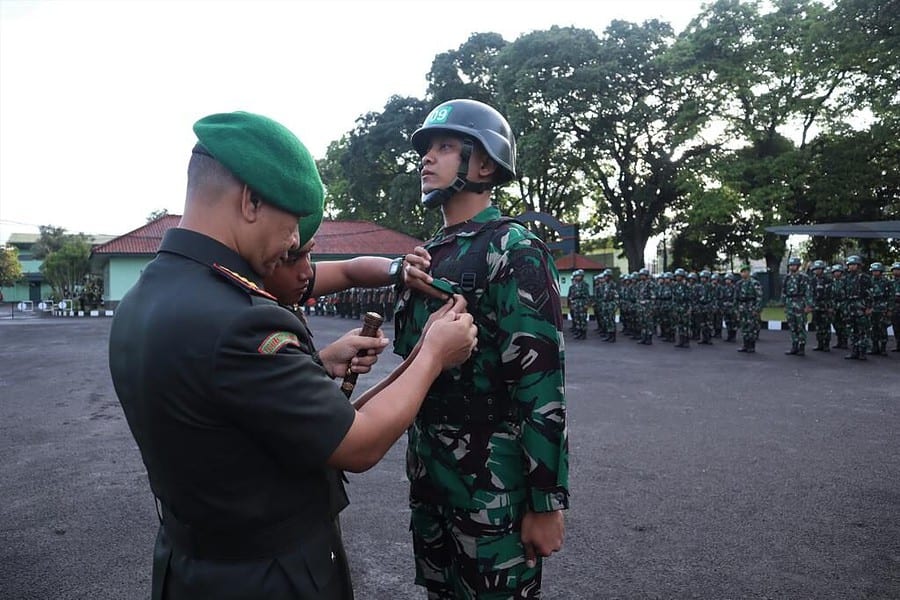 Daspusdikbekang Buka Upacara Dikjurba Bekang Abit Dikmaba TNI AD TA 2023