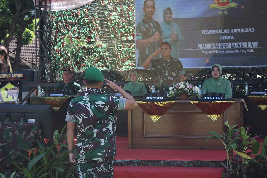 Kunker Satuan Zeni di Wilayah Bali, Kapusziad Sambangi Yonzipur 18/YKR