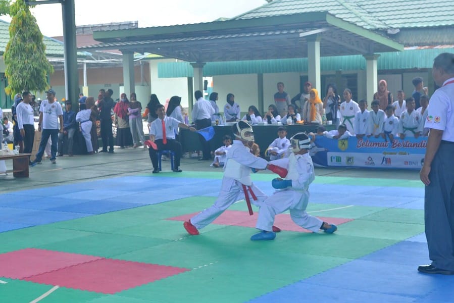 Kejuaraan Karate INKANAS Kabupaten Kobar " Dandim Cup V Tahun 2023 " Dibuka
