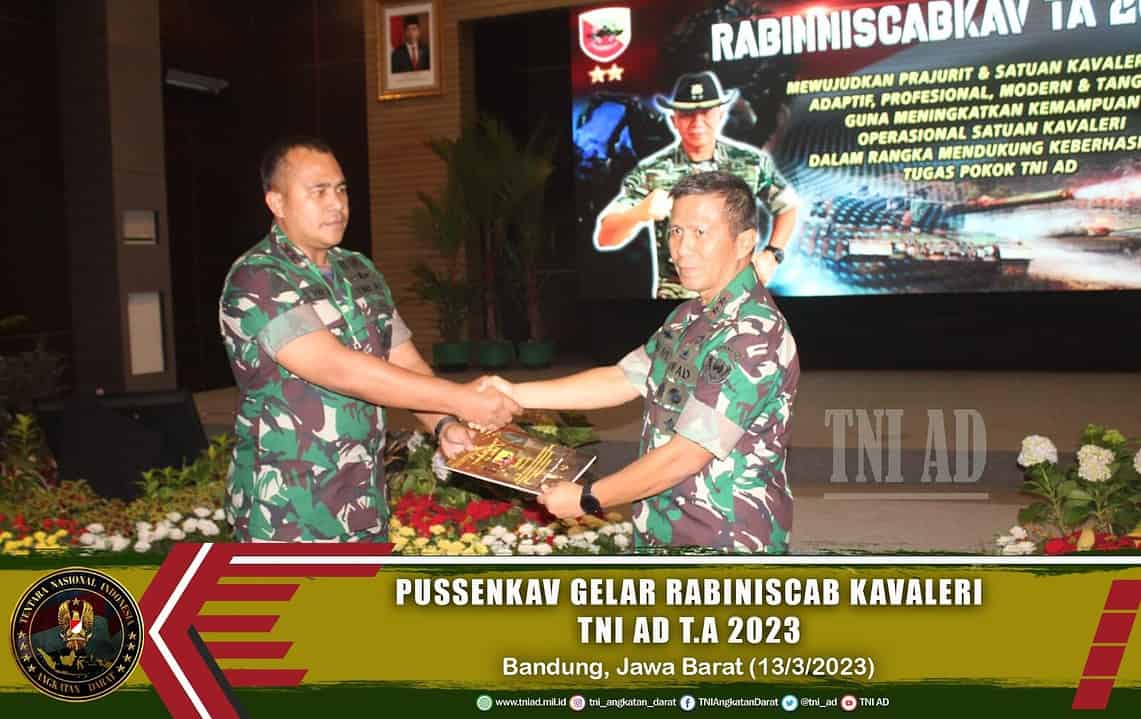 Pussenkav Gelar Rabiniscabkav TNI AD 2023