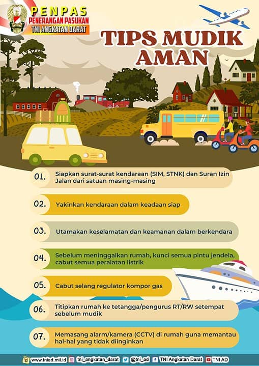 Tips Aman Mudik