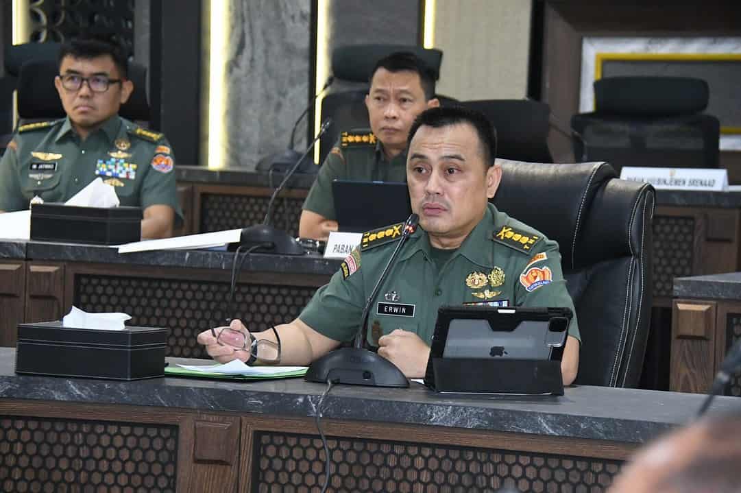 Srenaad Gelar Rapat Panprogar UO TNI AD Triwulan I TA 2023