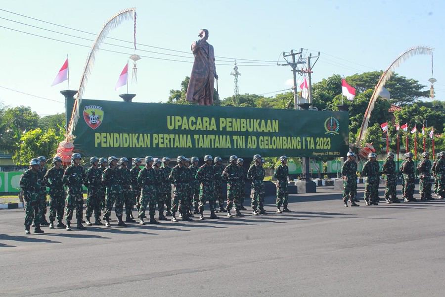 Kodam IX/Udayana Siap Cetak Prajurit TNI AD Yang Handal dan Dapat Dibanggakan