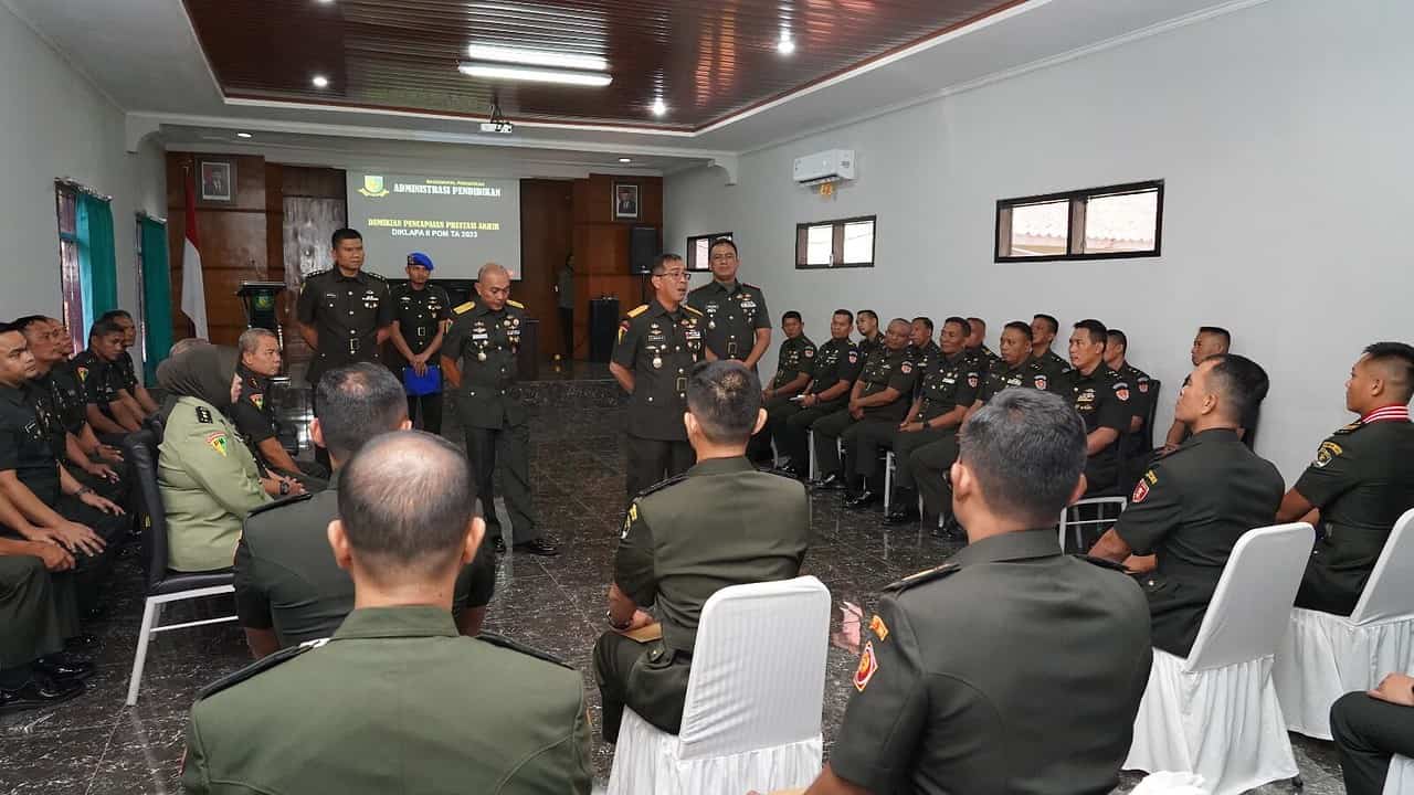Upacara Penutupan Diklapa II Pusdikpom Puspomad