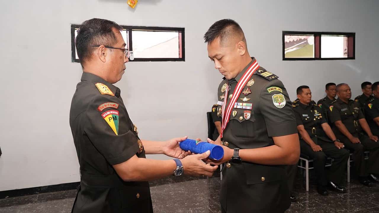 Upacara Penutupan Diklapa II Pusdikpom Puspomad