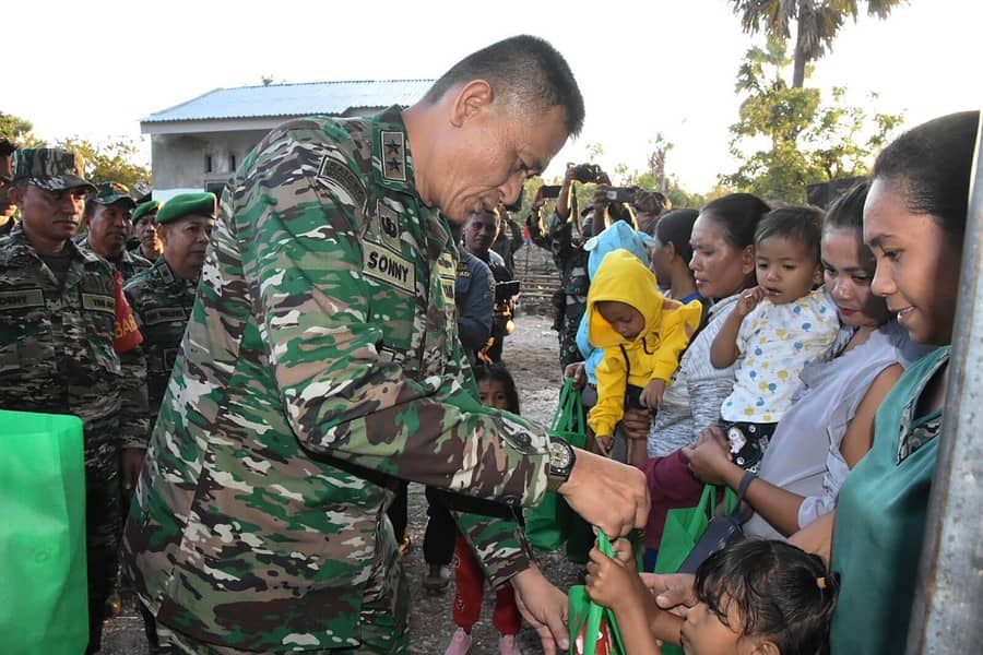 Ditinjau Pangdam IX/Udayana, Miniatur Program Unggulan Binter TNI AD ...