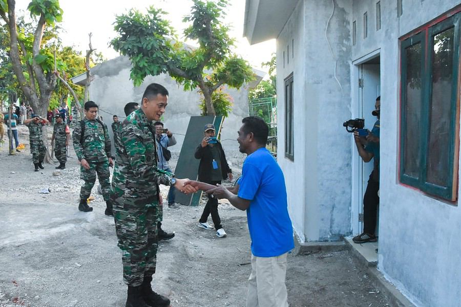 Ditinjau Pangdam IX/Udayana, Miniatur Program Unggulan Binter TNI AD ...