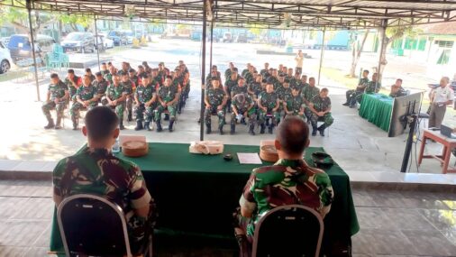 Pertajam Naluri LKT, Kodim Loteng Menerima Sosialisasi Juknis Dari Pusterad