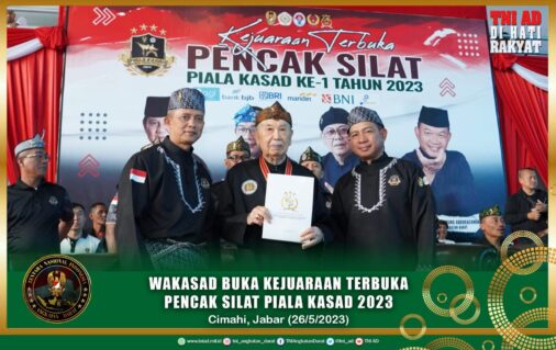 Wakasad Buka Kejuaraan Terbuka Pencak Silat Piala Kasad 2023