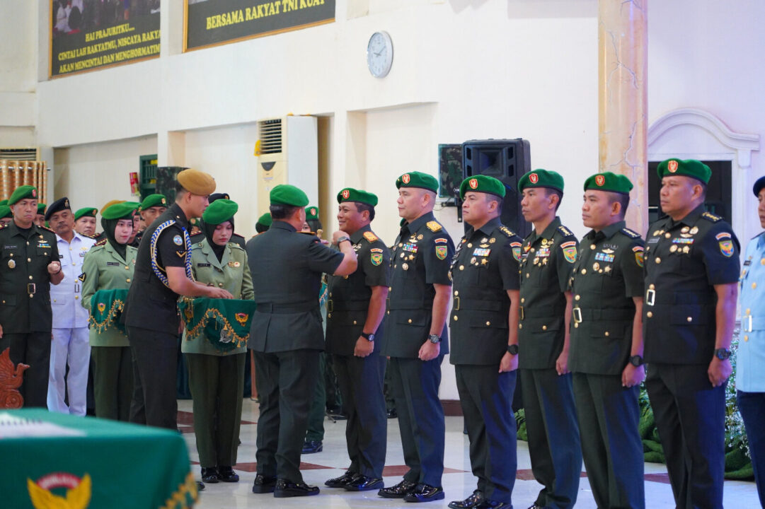 Pangdam II/Sriwijaya Pimpin Sertijab 7 Pejabat Jajaran Kodam II/Swj