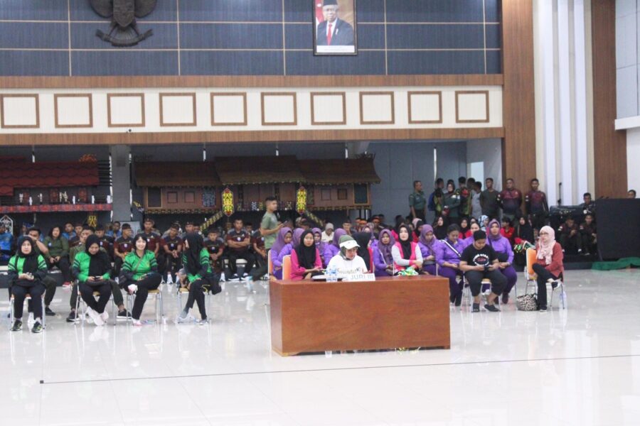 Lomba Joged Komando Peringati HUT ke-65 Kodam XII/Tpr