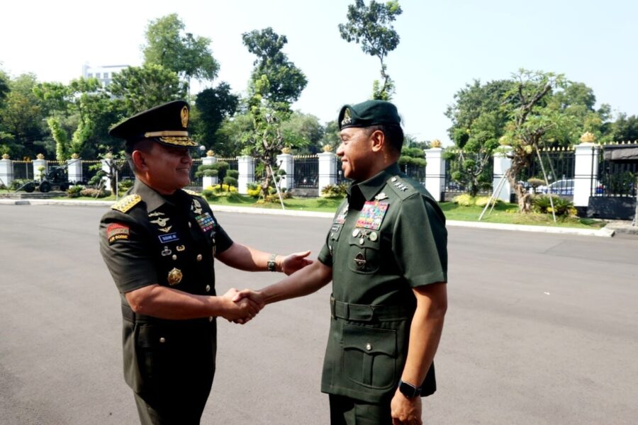 Kasad Terima Kunjungan Kehormatan Komandan Jenderal Angkatan Darat Philipina