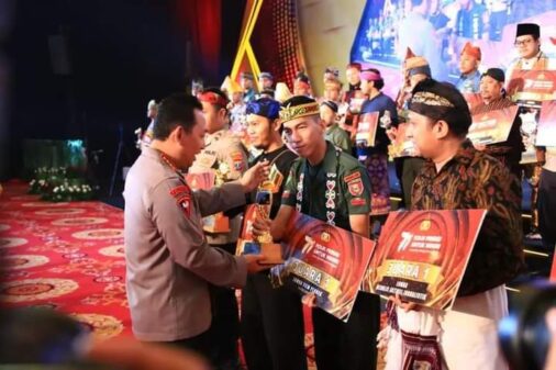 Pratu Abdurrahman Raih Juara 1 Lomba Konten Kreatif Film Pendek HUT Ke-77 Bhayangkara Polri