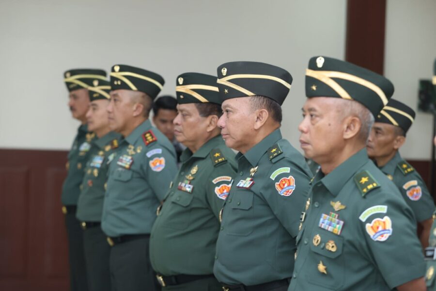 Terima Laporan Korps Kenaikan Pangkat 14 Pati TNI AD, Ini Pesan Kasad