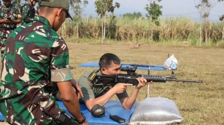 Yonif Para Raider 502 Terima Kunjungan Tim Asistensi Orgas Uji Coba Dari Pussenif TNI AD