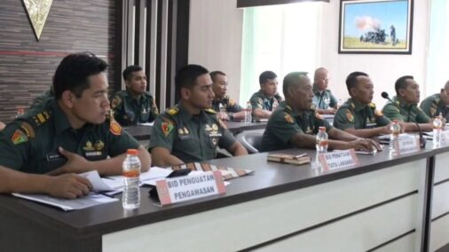 Menarmed 2 Kostrad Gelar Zoom Meet Desk Evaluasi dan Wawancara Penilaian ZI Tingkat Nasional