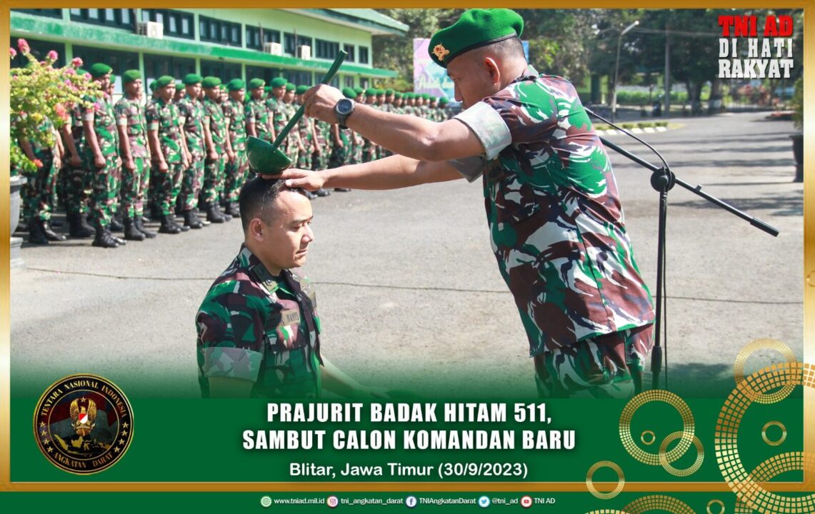 Prajurit Badak Hitam 511, Sambut Calon Komandan Baru Prajurit Badak Hitam 511, Sambut Calon Komandan Baru