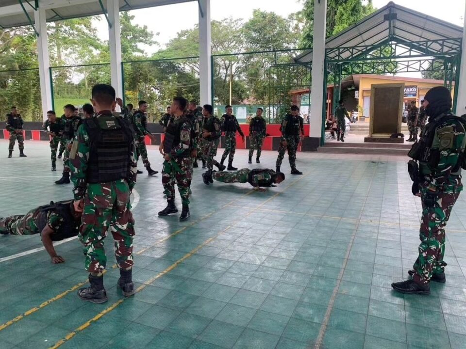 Danbrigif 20 Kostrad Latih Kemampuan Bela Diri Militer Para Prajurit ...