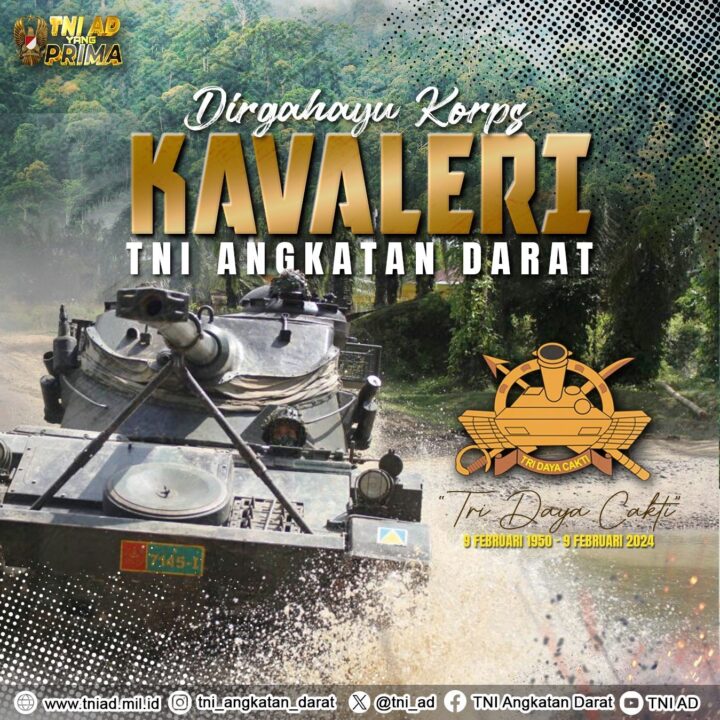 Banner Netralitas TNI AD pada Pemilu 2024